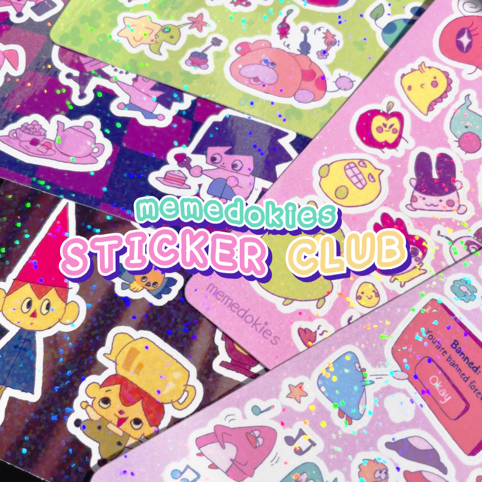 Patreon Sticker Sheet – shop memedokies